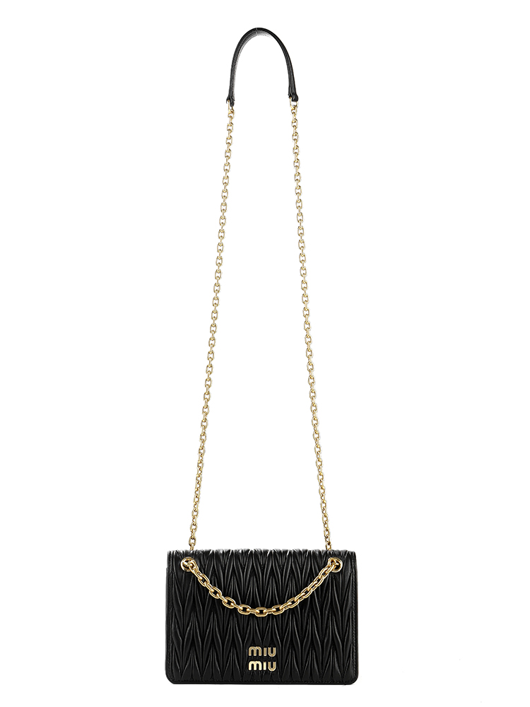 MIU MIU(MIU MIU) [미우미우] 23FW (5BP065 N88 NERO) 여성 크로스백 | S.I.VILLAGE (에스아이빌리지)